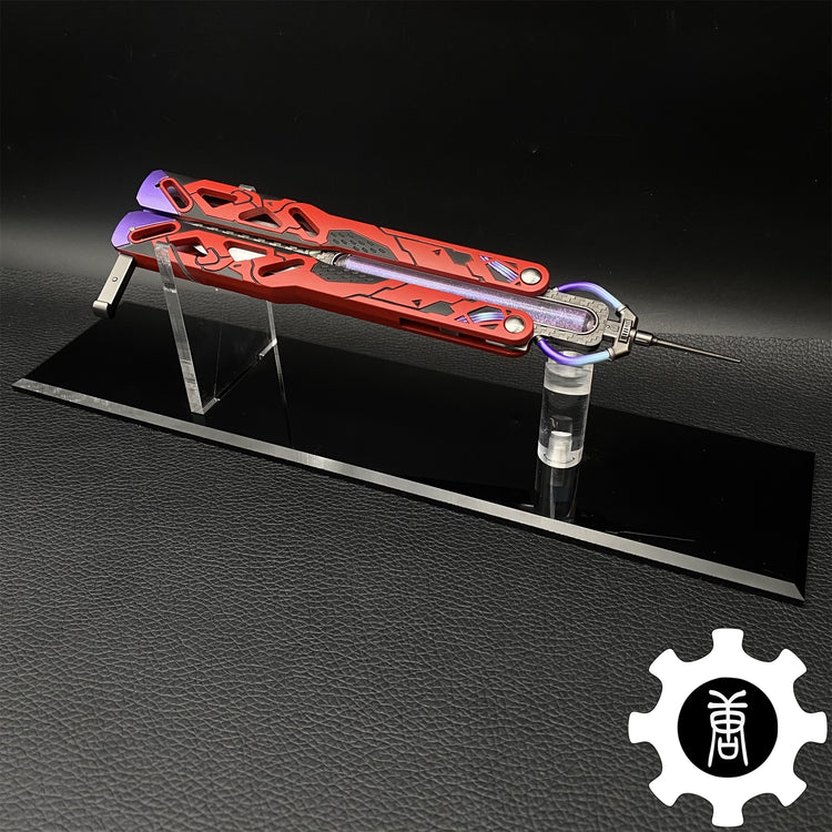 Octane Heirloom Recolor Replica-Octane Balisong New Skin Model – Leones ...
