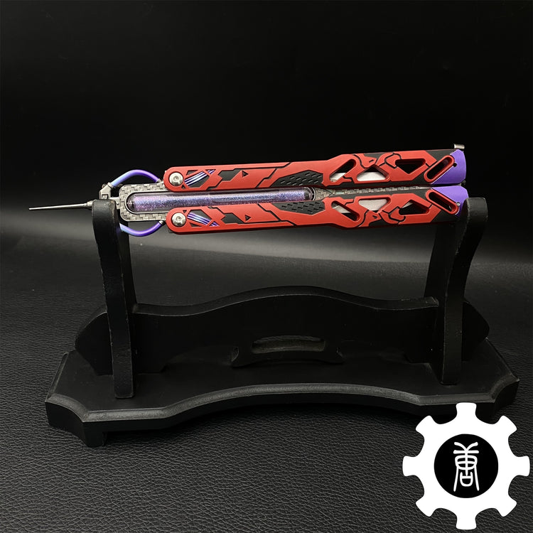 Octane Heirloom Recolor Replica-Octane Balisong New Skin Model – Leones ...