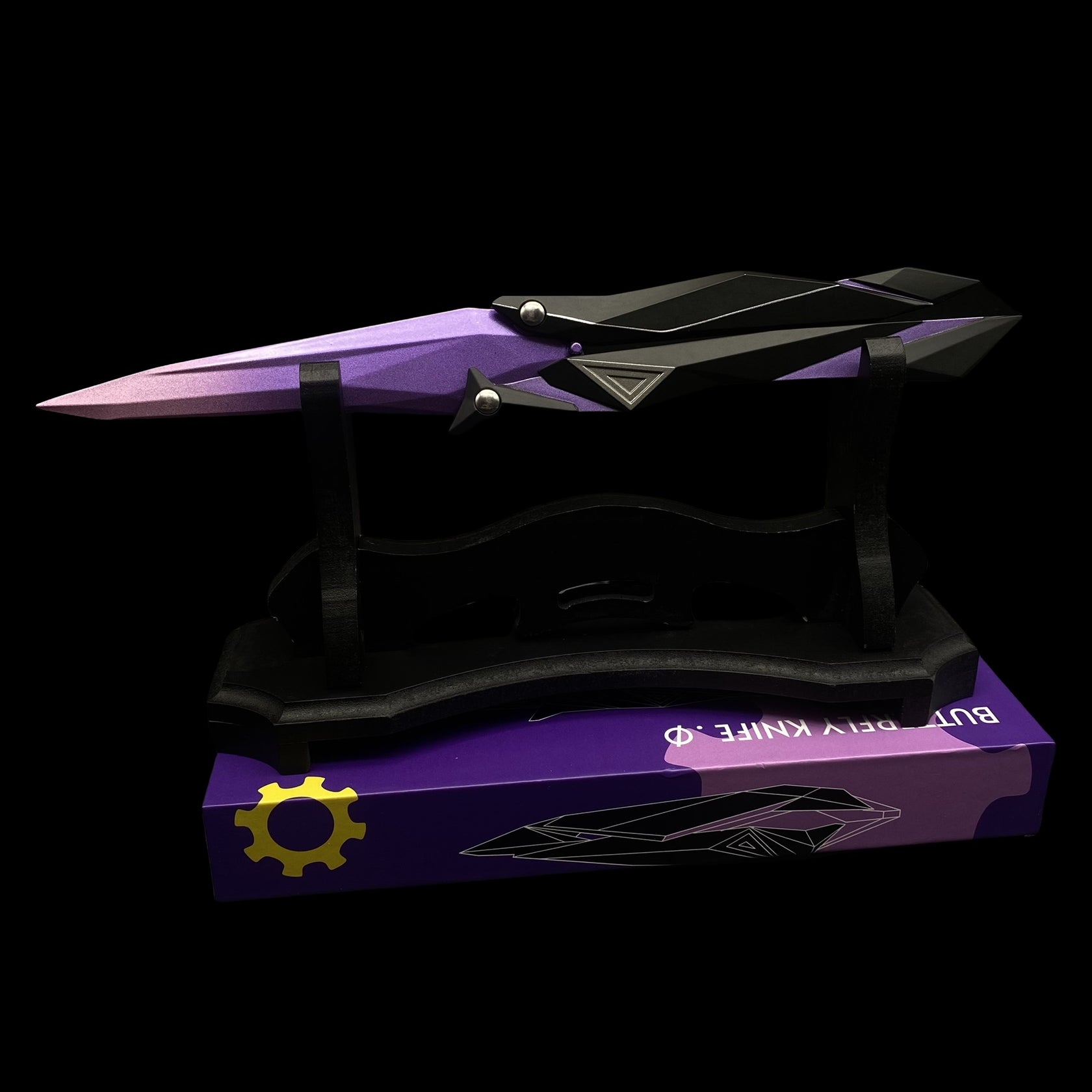 New Version High-Quality Singularity 2.0 Butterfly Knife IRL Game ...