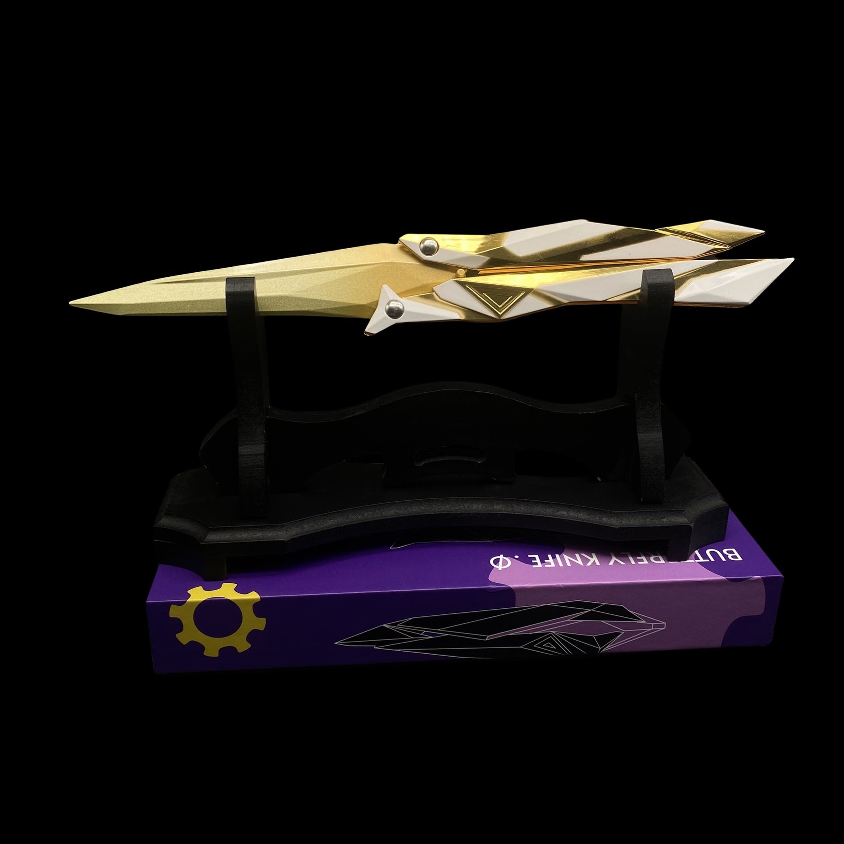 New Version High-Quality Singularity 2.0 Butterfly Knife IRL Game ...