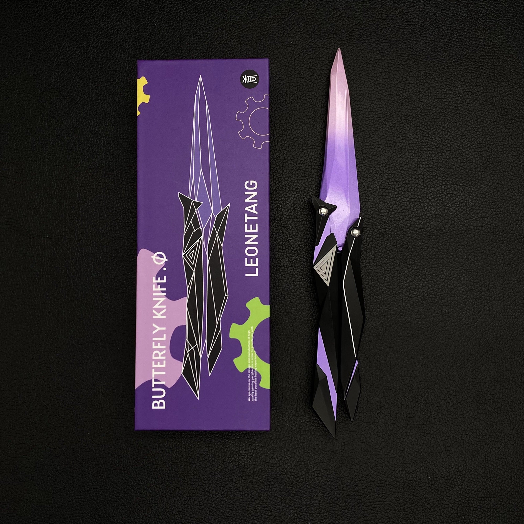 New Version High-Quality Singularity 2.0 Butterfly Knife IRL Game ...