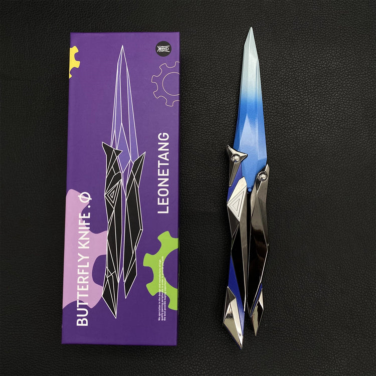 New Version High-Quality Singularity 2.0 Butterfly Knife IRL Game ...