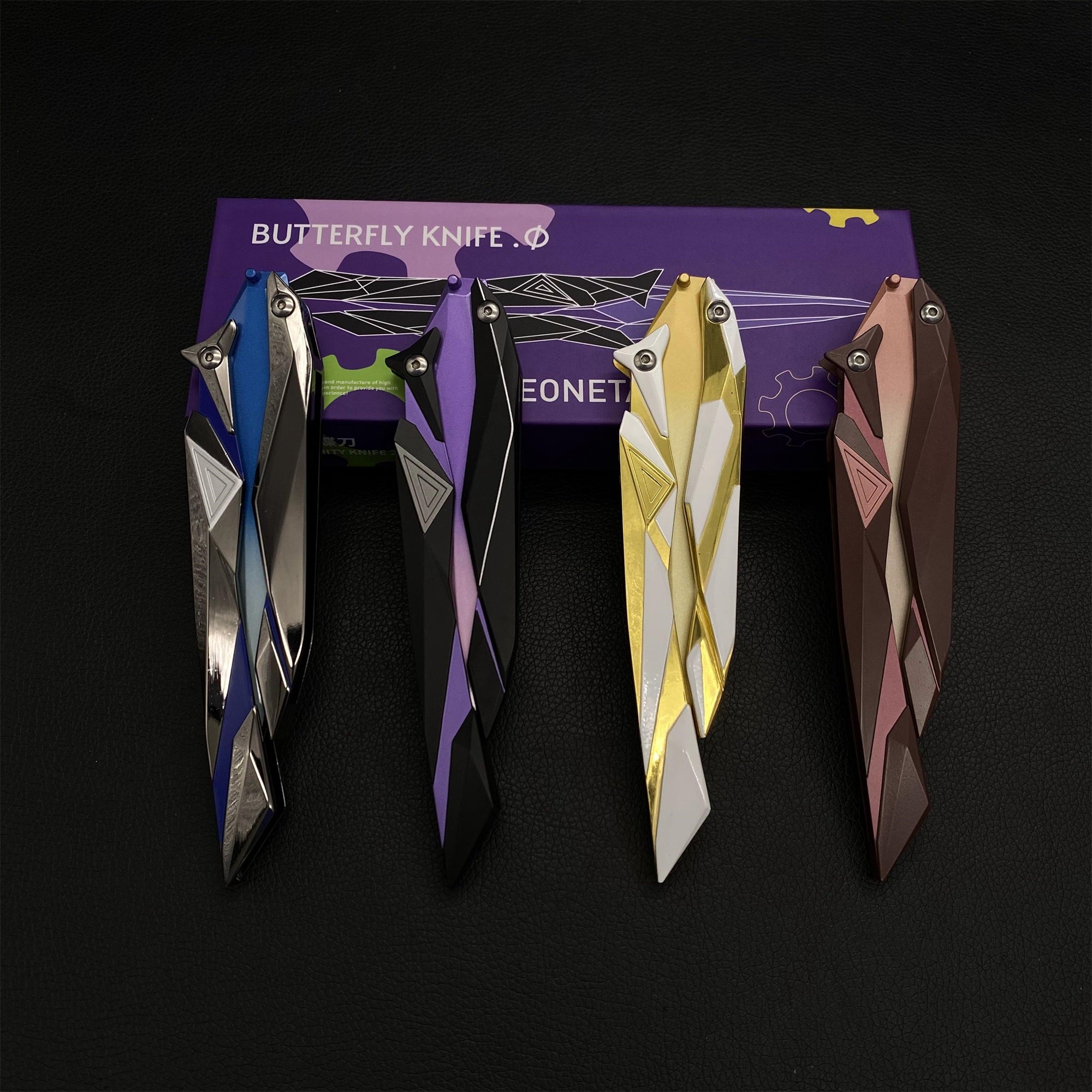 New Version High-Quality Singularity 2.0 Butterfly Knife IRL Game ...