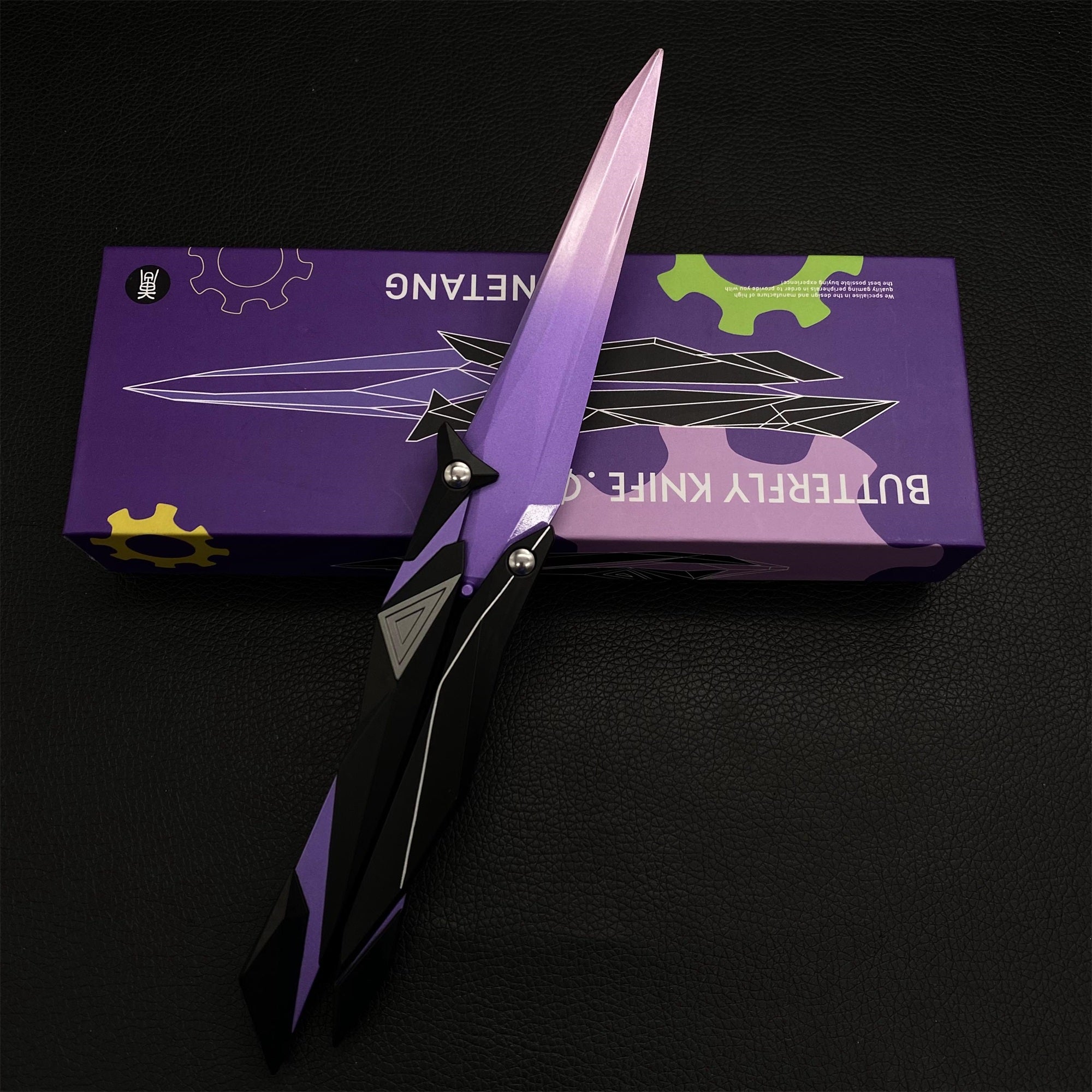 New Version High-Quality Singularity 2.0 Butterfly Knife IRL Game Bali ...