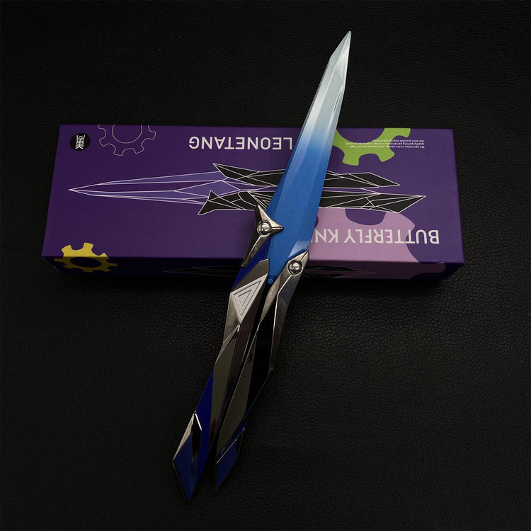 New Version High-Quality Singularity 2.0 Butterfly Knife IRL Game Bali ...