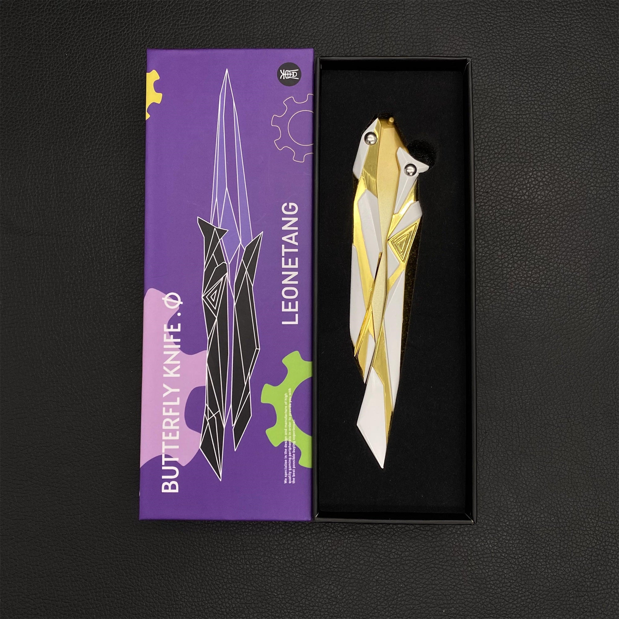 New Version High-Quality Singularity 2.0 Butterfly Knife IRL Game ...