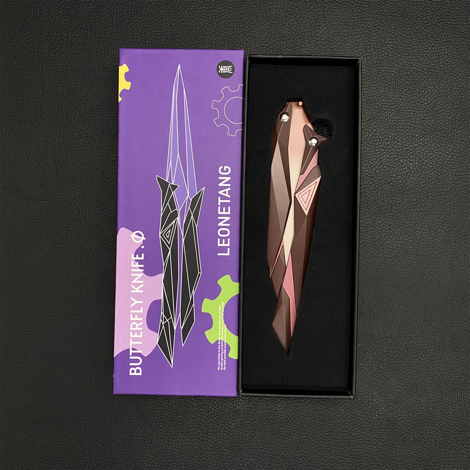 New Version High-Quality Singularity 2.0 Butterfly Knife IRL Game ...