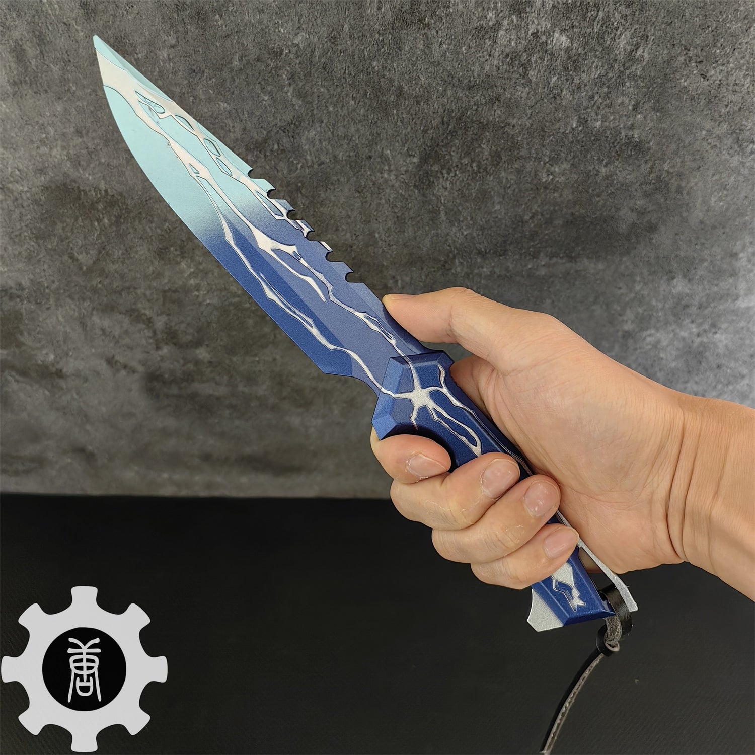 Smite Knife Metal Melee Weapon Game Prop – Leones Marvelous Items