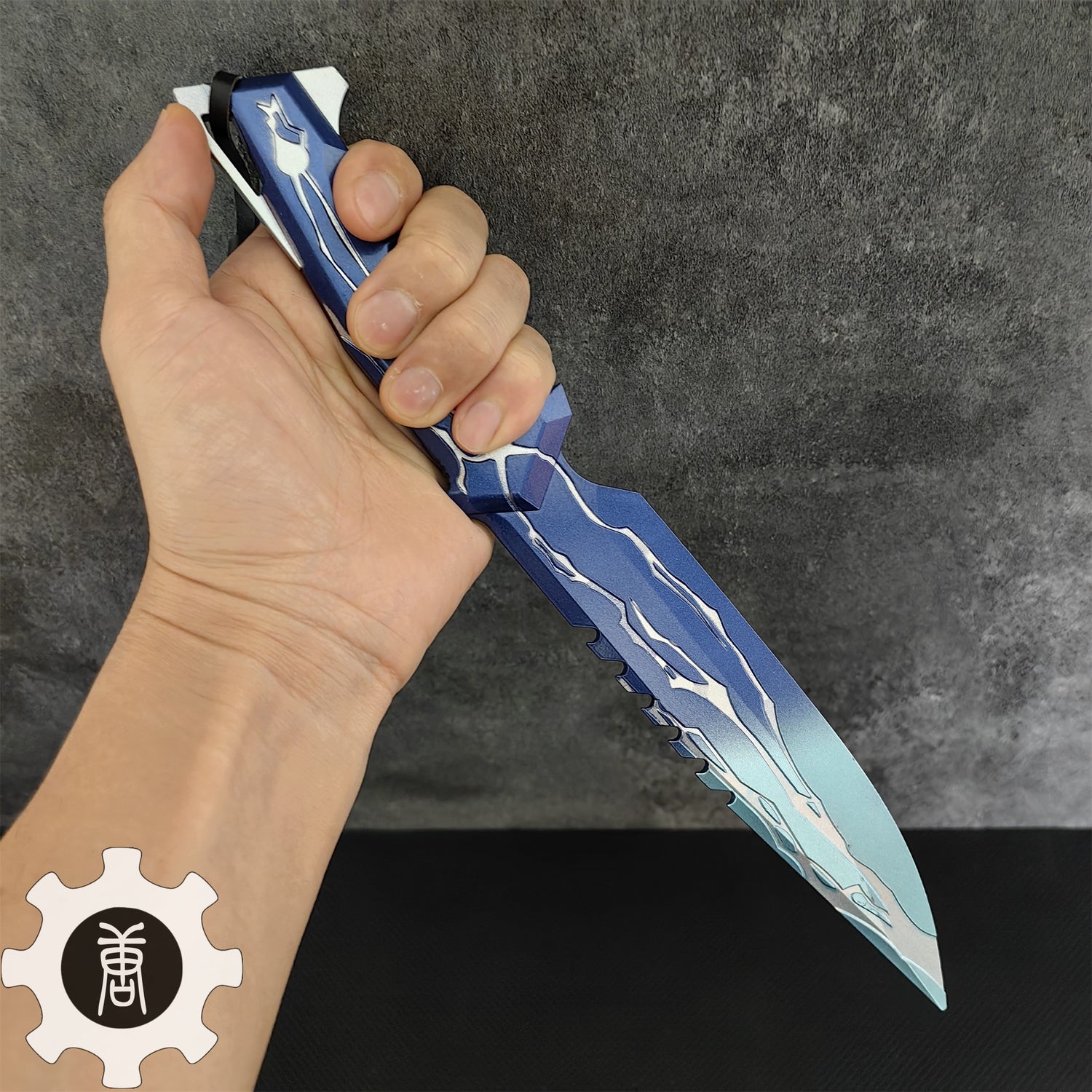 Smite Knife Metal Melee Weapon Game Prop – Leones Marvelous Items