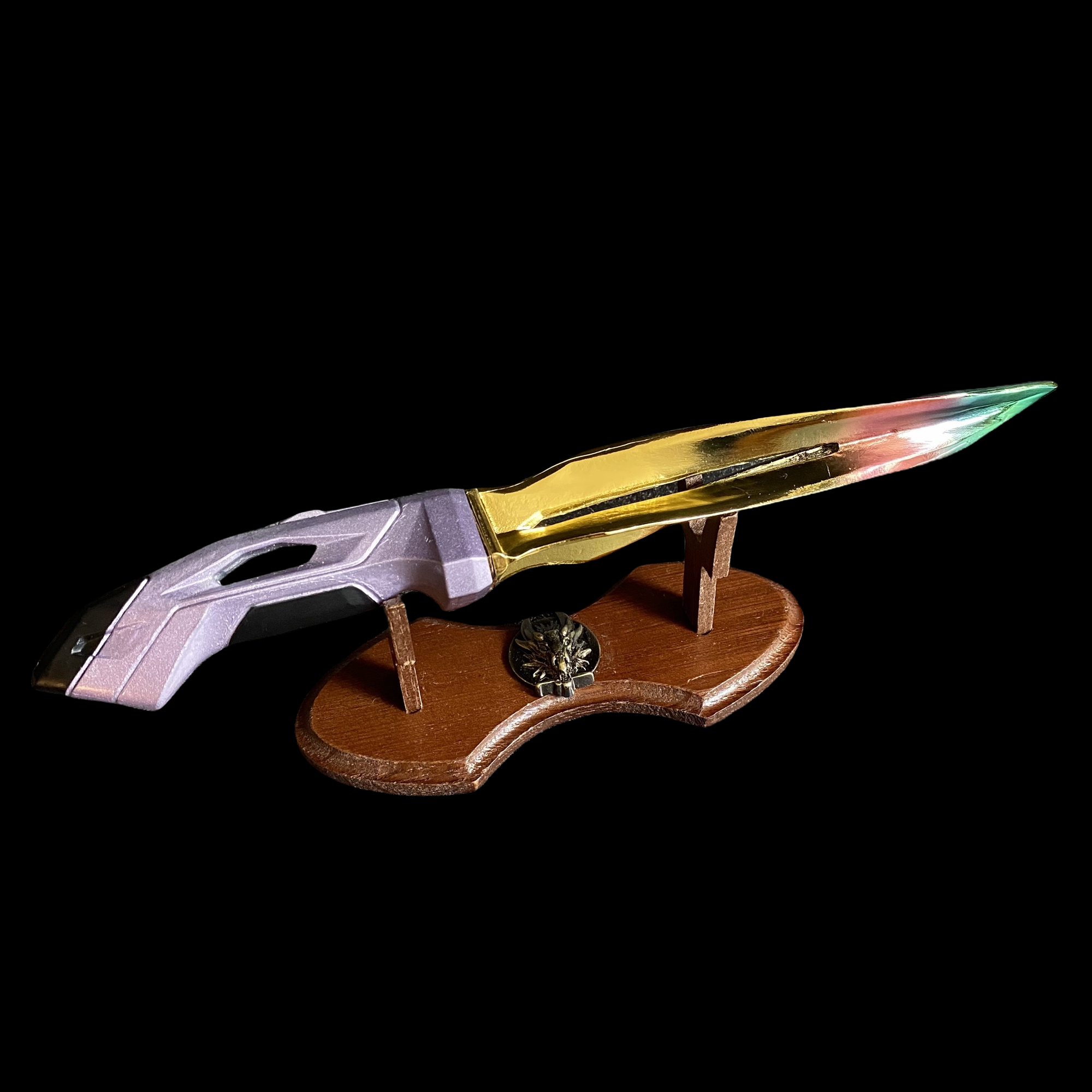 Val Splitter Colorful Knife Metal Replica – Leones Marvelous Items