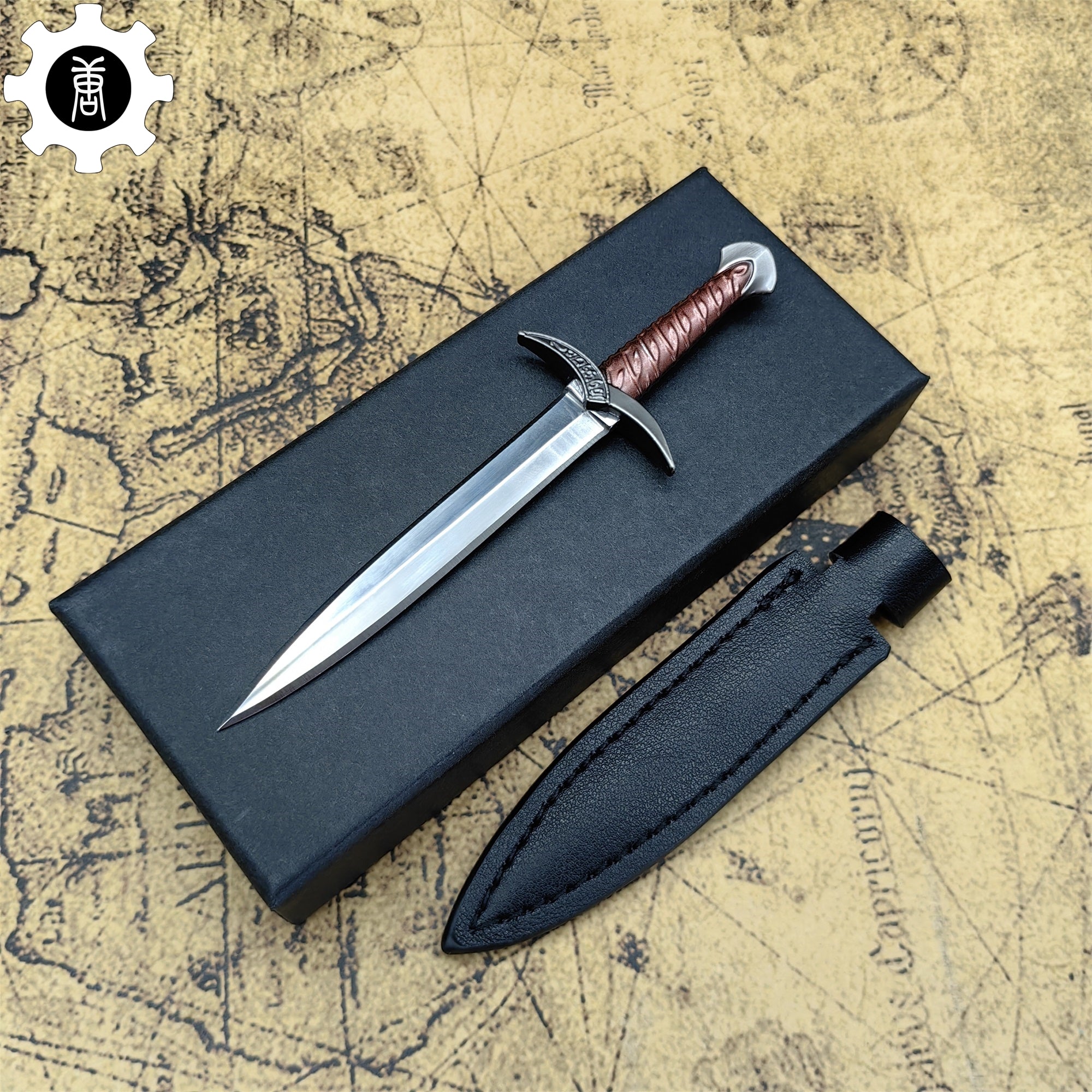 Sting Elven Short Sword Mini Metal Replica Unboxing Tool – Leones ...