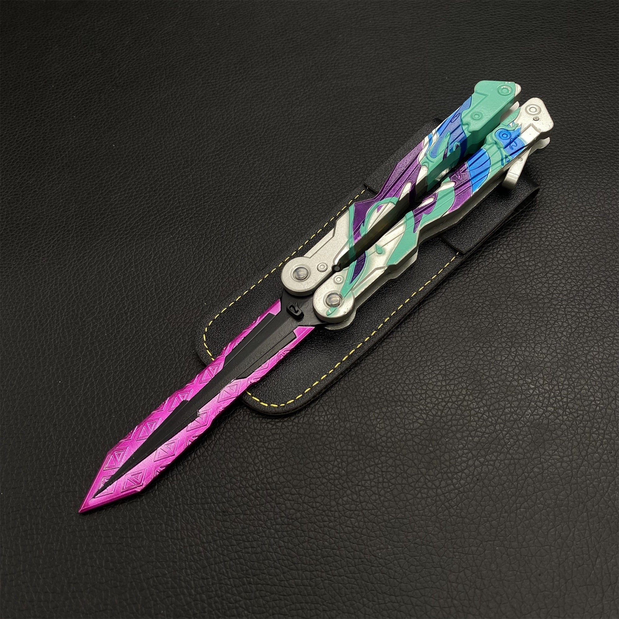 Warbalde Phantom Strike Butterfly Knife Metal Replica – Leones ...