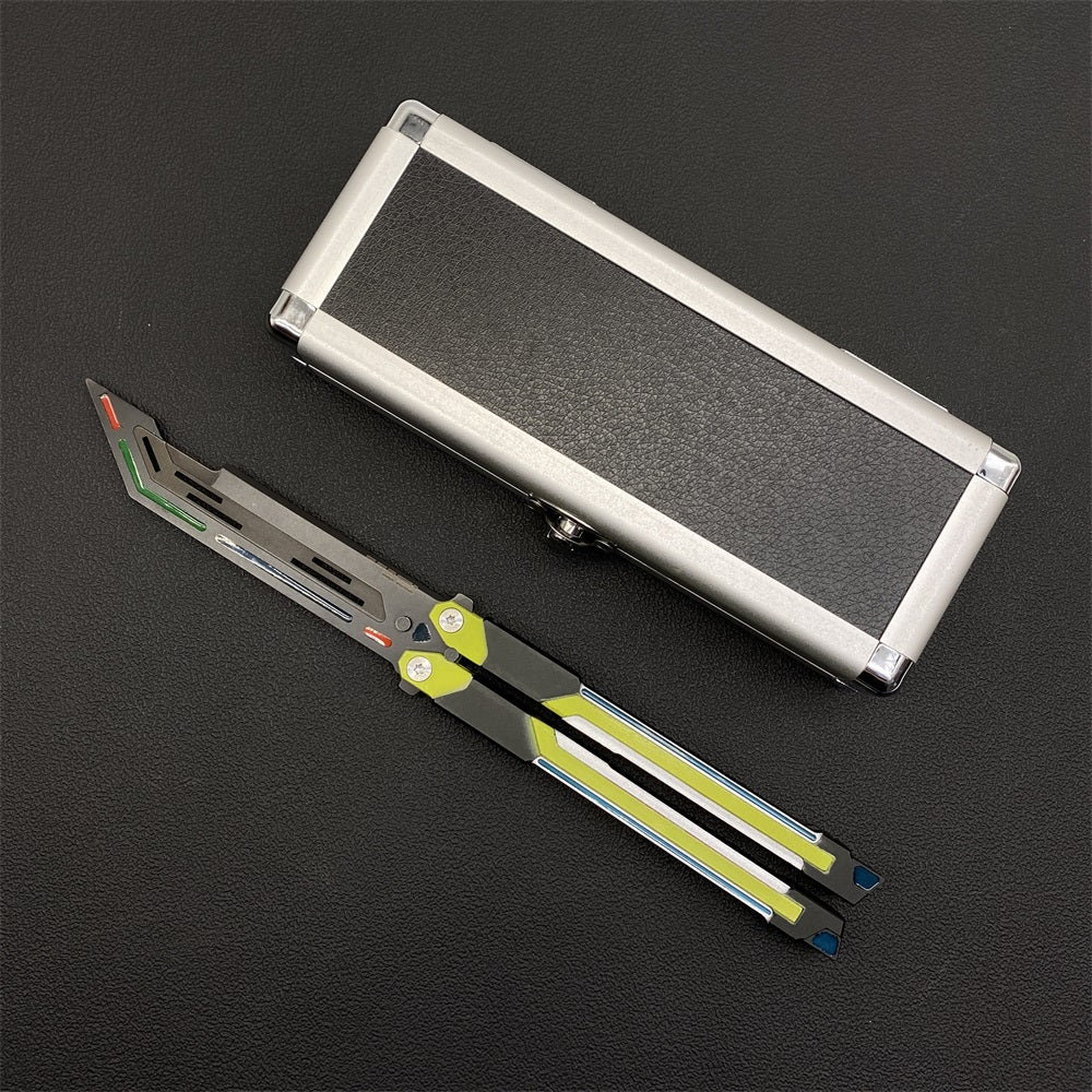 RGX Knife 2.0 CNC Aluminum Alloy High-End RGB Balisong Trainer – Leones ...