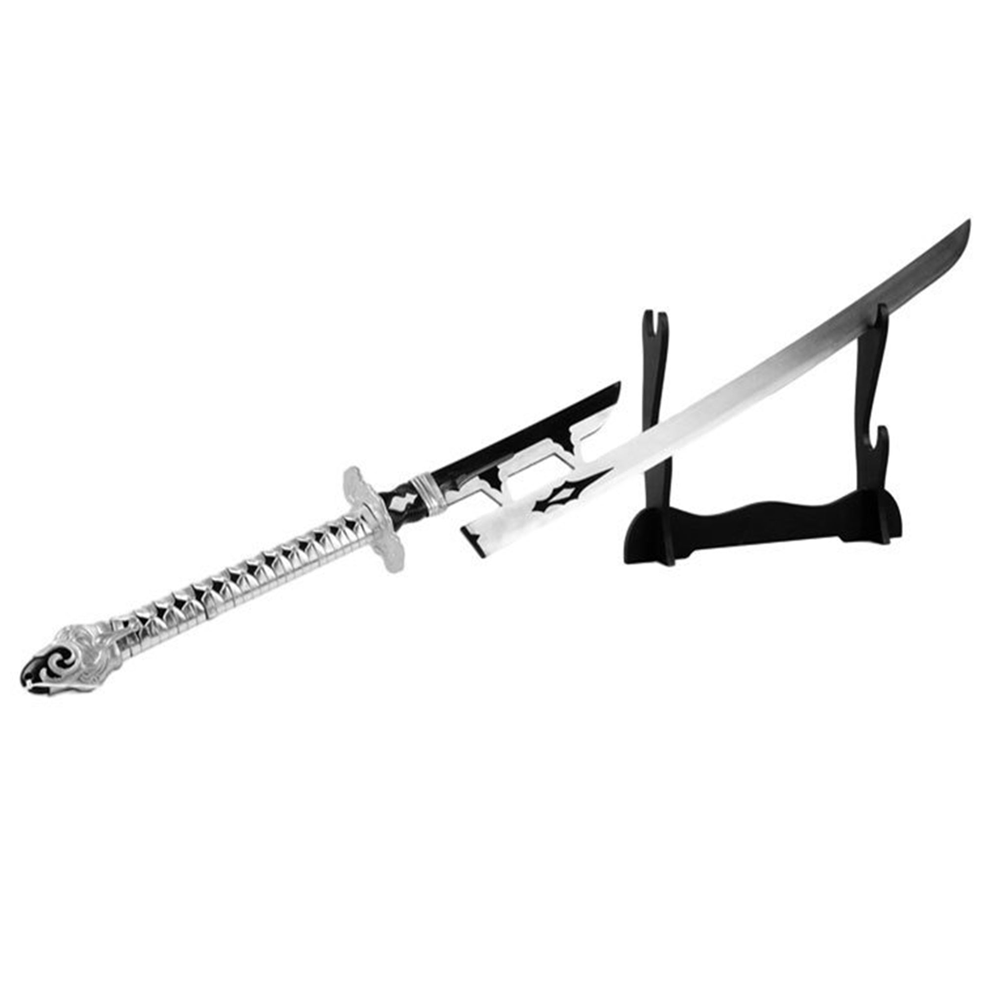 Virtuous Treaty White Katana Life-size Metal Replica – Leones Marvelous ...