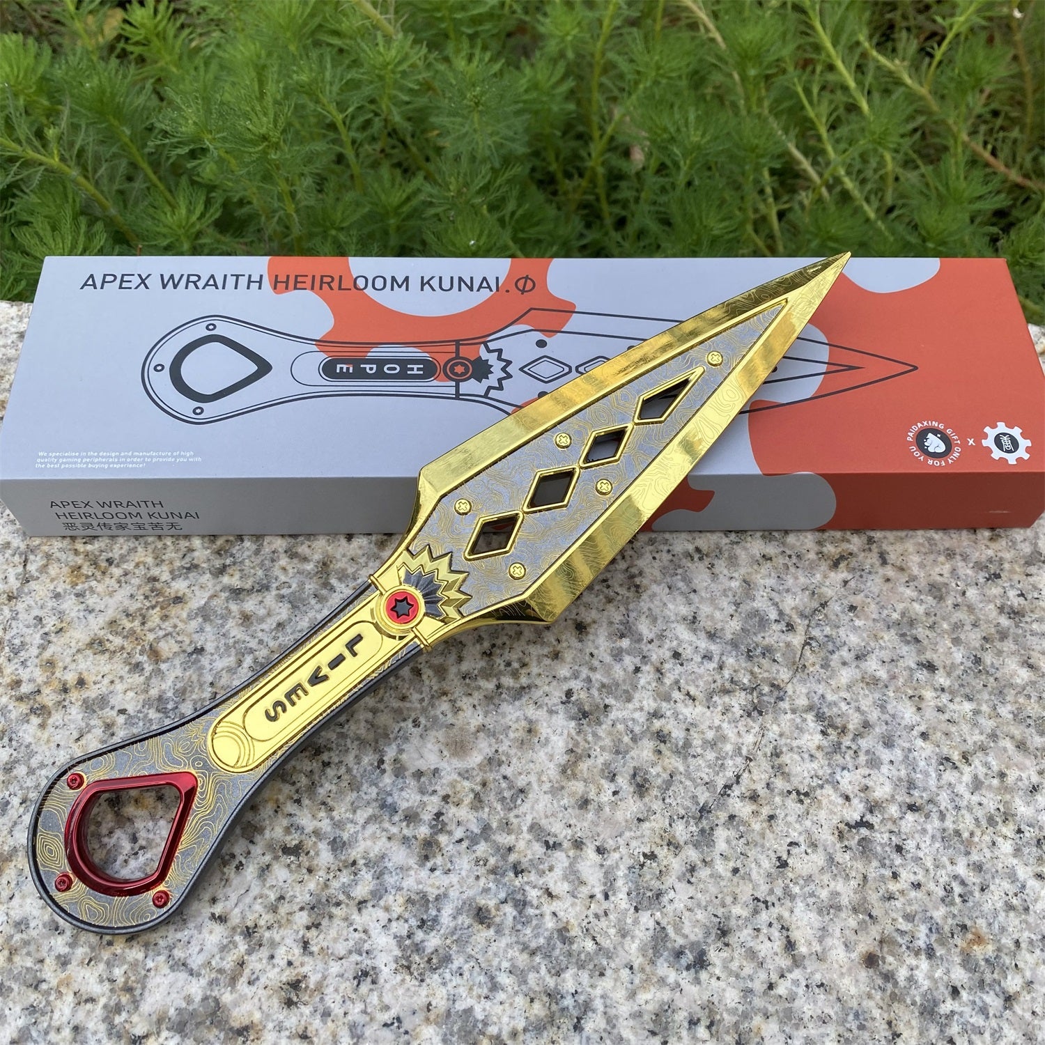Metal Wraith Kunai Color Life Size Replica – Leones Marvelous Items