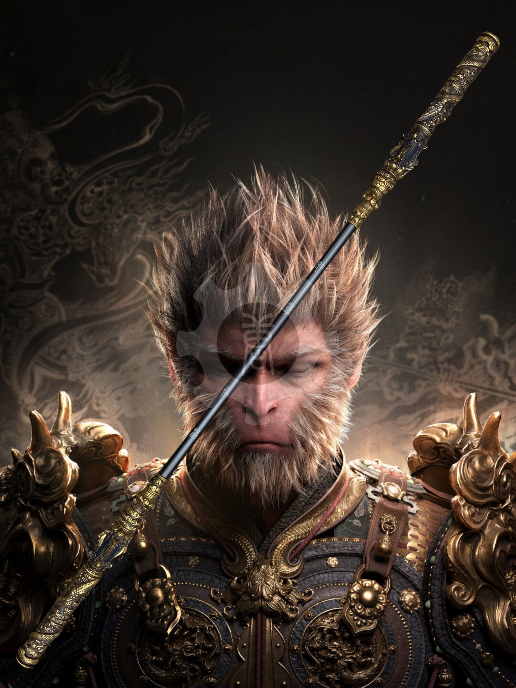 Black Myth: Wukong Bar Replica Life-size Cosplay Prop 62.9" – Leones ...