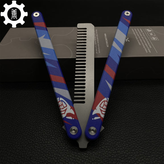 High-End CNC Yoru Comb Aluminum Alloy Handle Yoru Knife Balisong ...