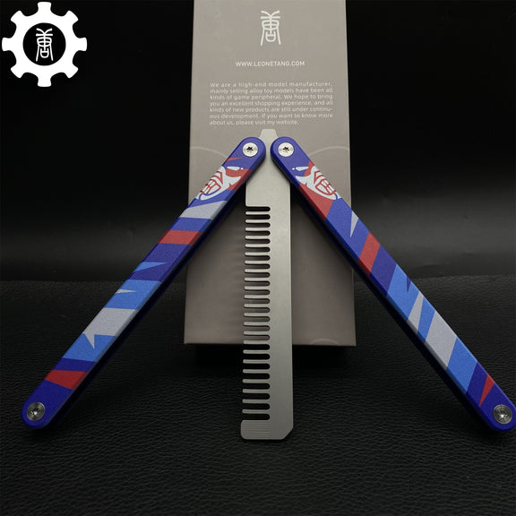 High-End CNC Yoru Comb Aluminum Alloy Handle Yoru Knife Balisong ...