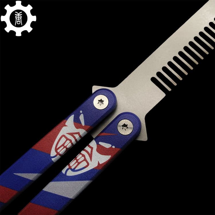 High-End CNC Yoru Comb Aluminum Alloy Handle Yoru Knife Balisong ...