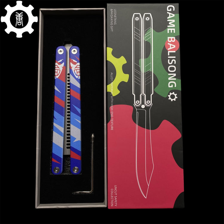 High-End CNC Yoru Comb Aluminum Alloy Handle Yoru Knife Balisong ...