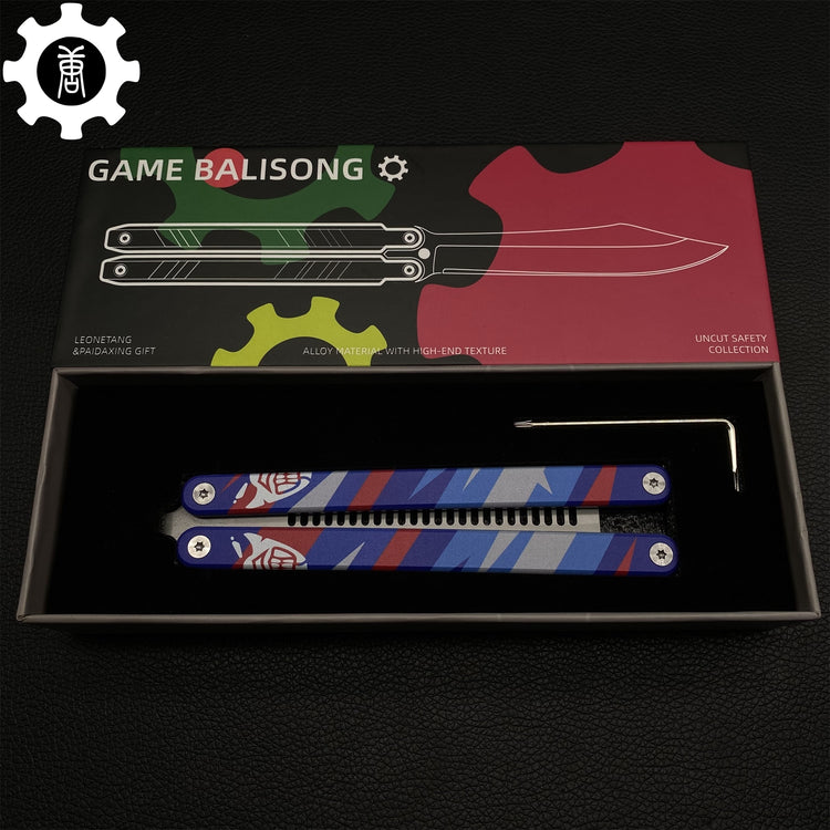 High-End CNC Yoru Comb Aluminum Alloy Handle Yoru Knife Balisong ...
