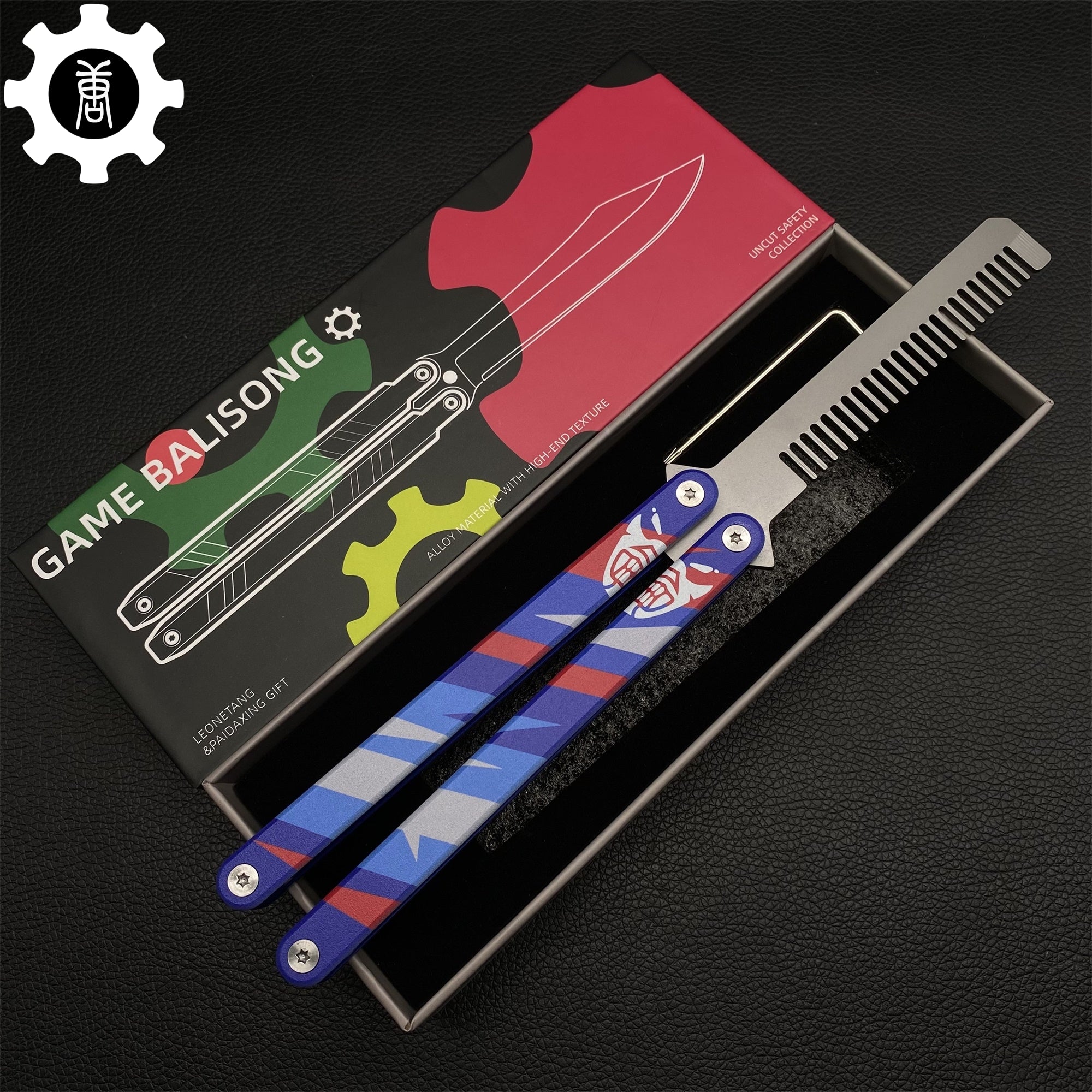 High-End CNC Yoru Comb Aluminum Alloy Handle Yoru Knife Balisong ...