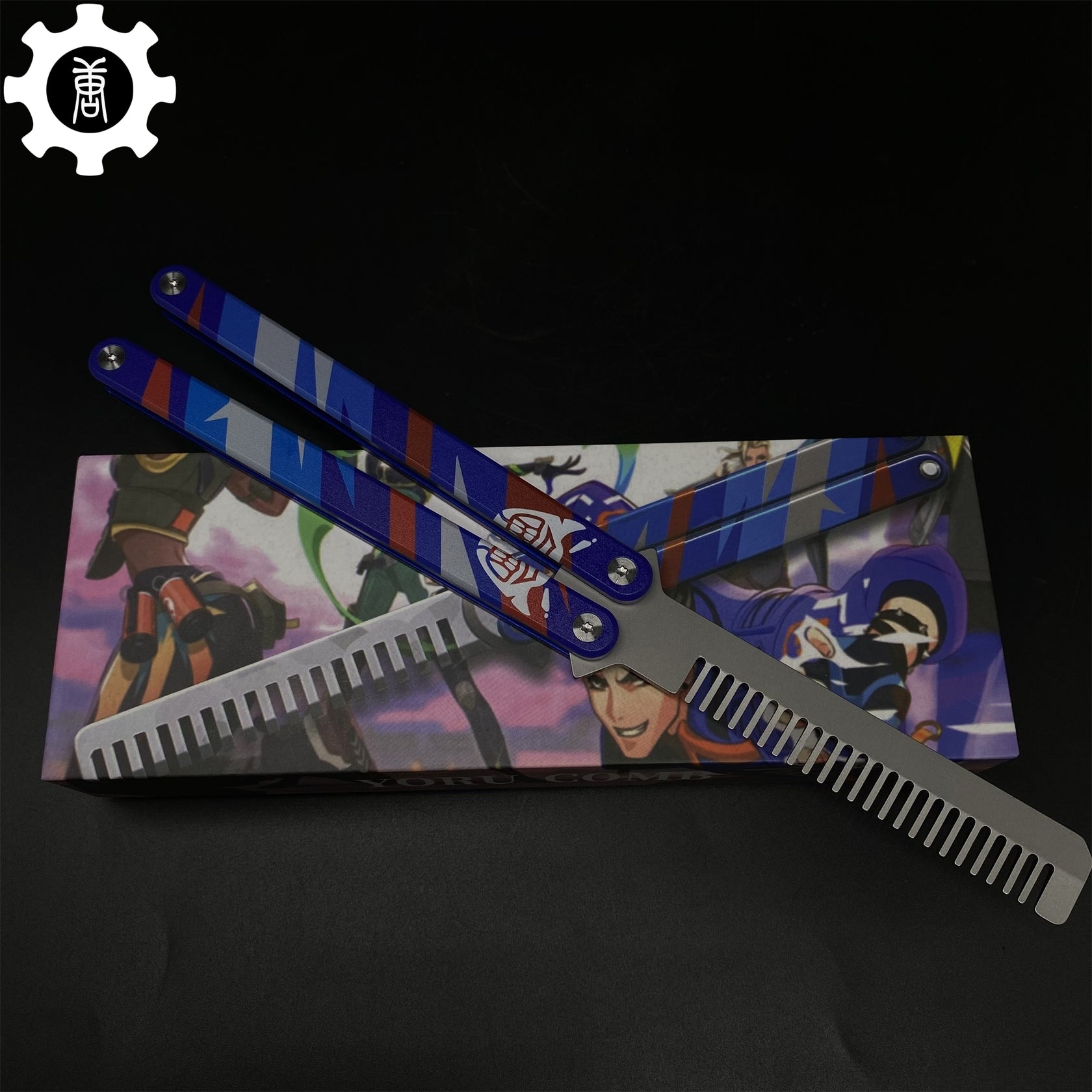 High-End CNC Yoru Comb Aluminum Alloy Handle Yoru Knife Balisong ...
