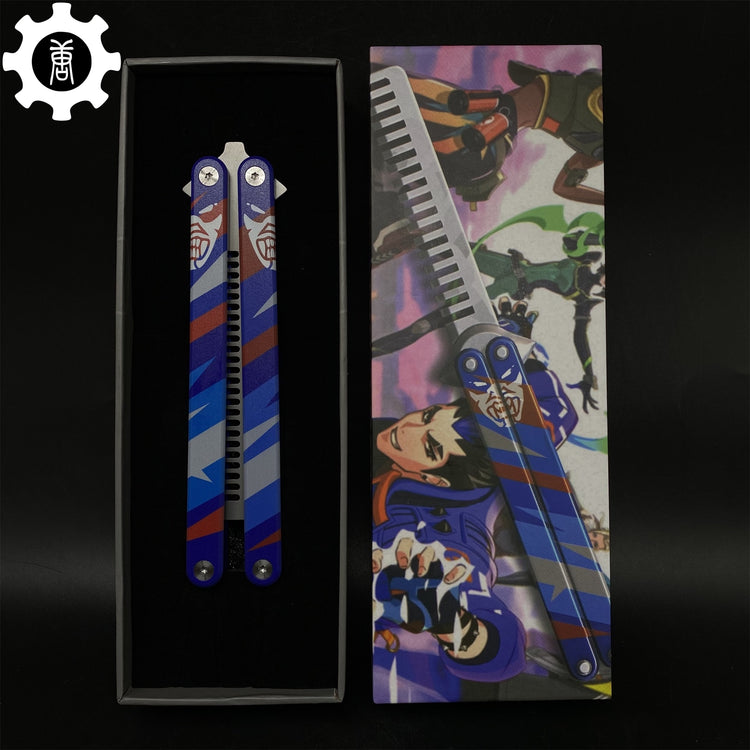 High-End CNC Yoru Comb Aluminum Alloy Handle Yoru Knife Balisong ...
