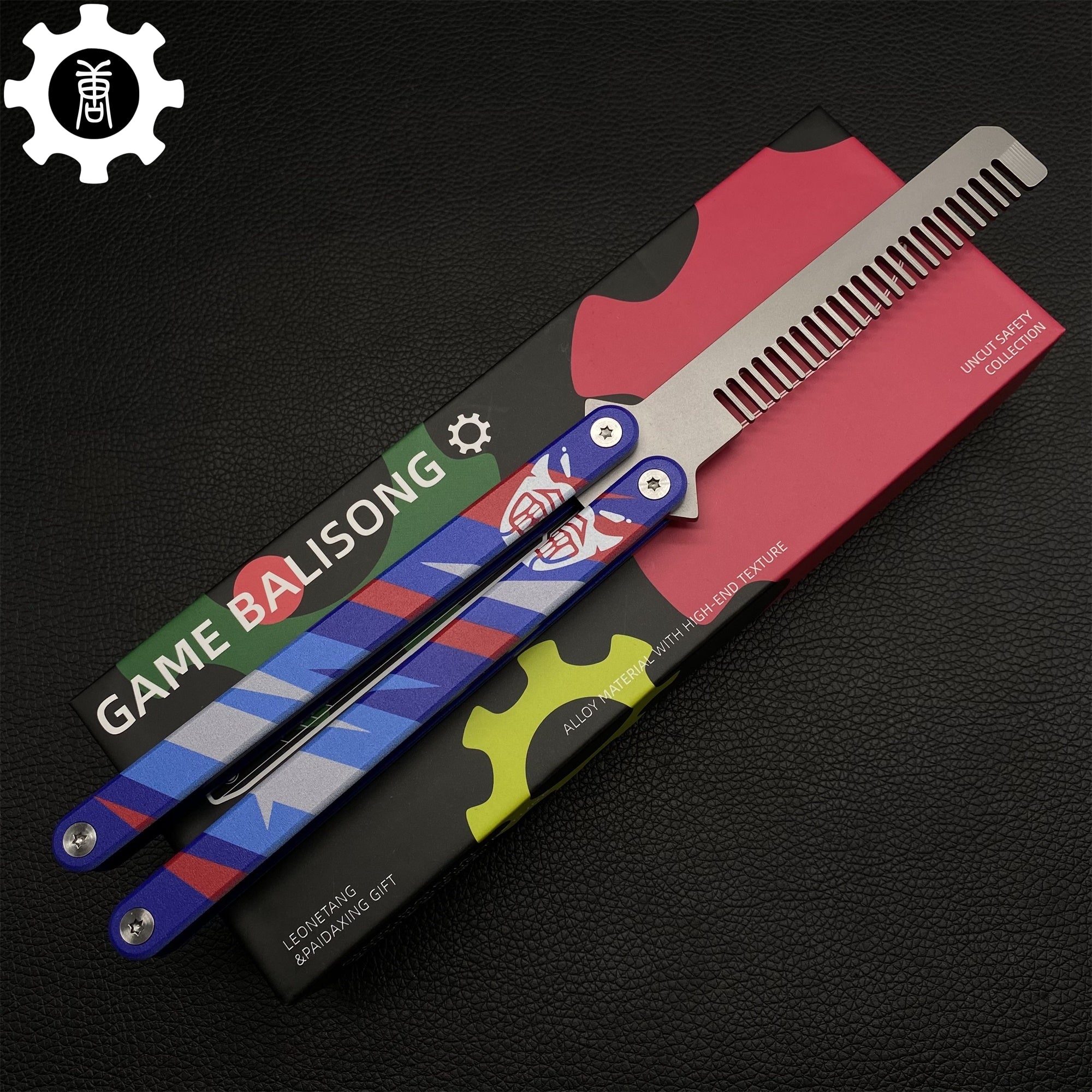 High-End CNC Yoru Comb Aluminum Alloy Handle Yoru Knife Balisong ...