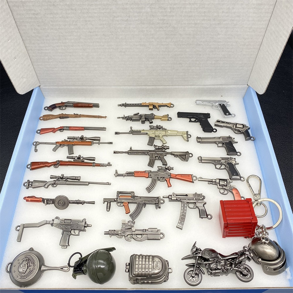 Ultimate PUBG Gamer Gift Box Air Drop Kar98K AKM P90 UZI HK416 Scar ...