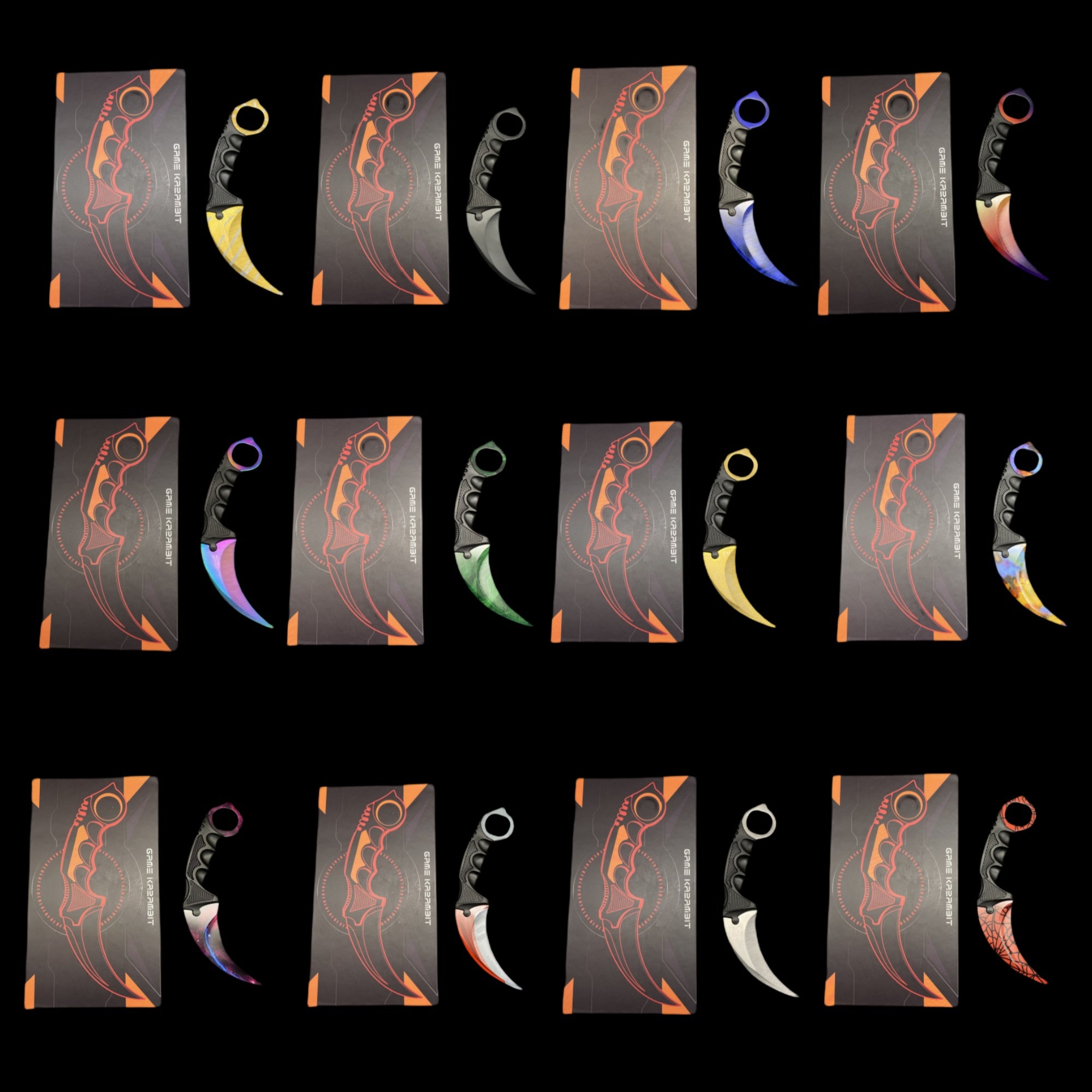 Global Offensive Game Karambit Blunt Blade Replica With Gift Box ...