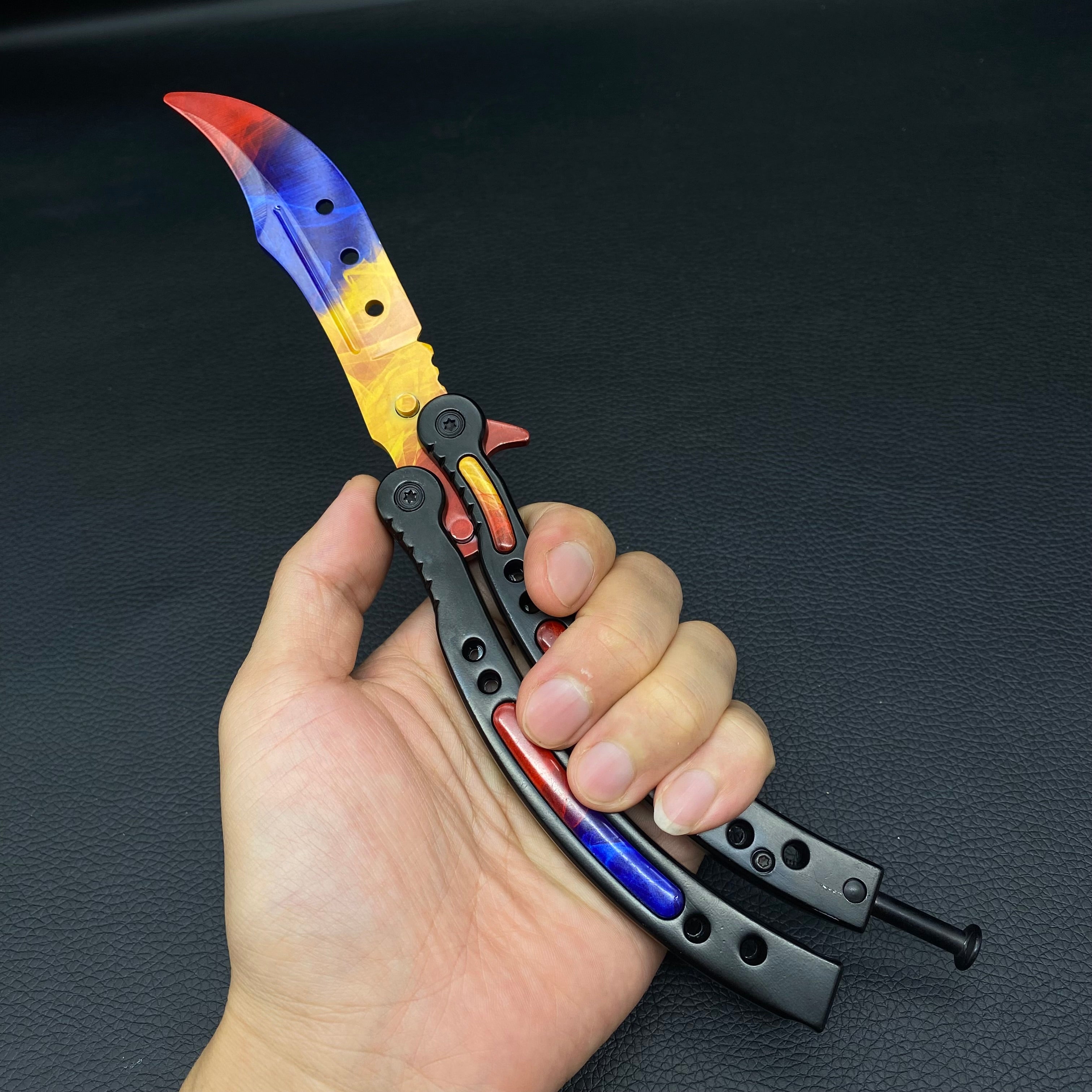 Global Offensive Game Balisong Karambit Blunt Blade Trainer Replica ...