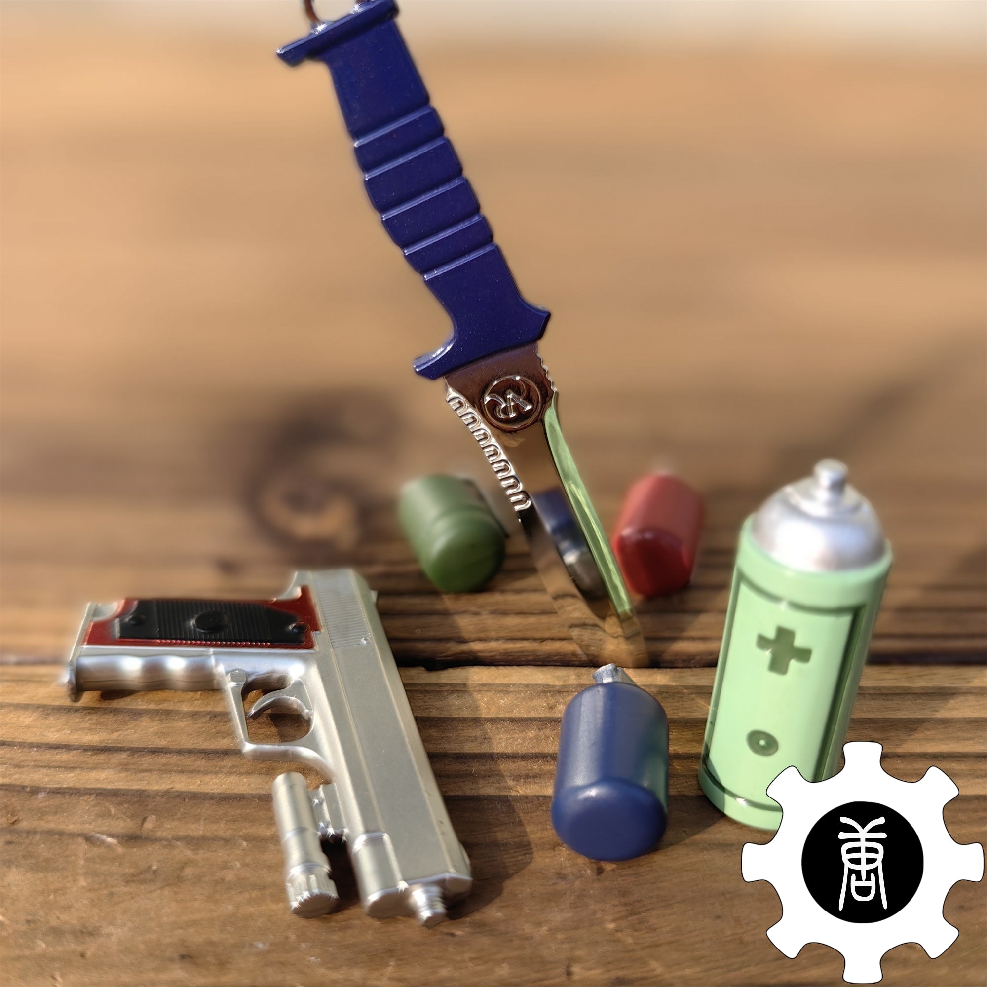 Re4 Leon S Kennedy Metal Mini Weapon Suitcase 11 in 1 – Leones ...