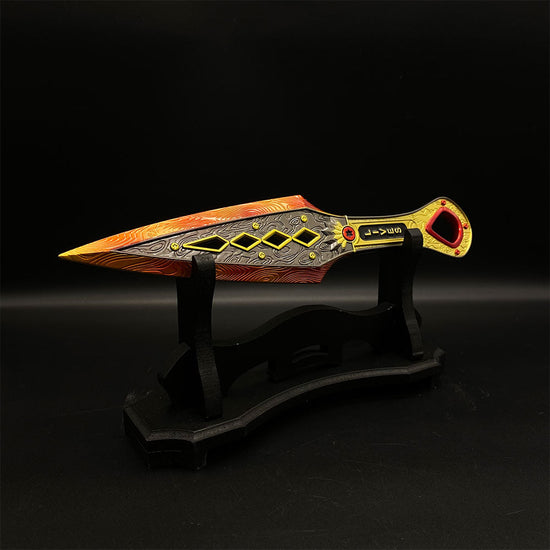 Metal Wraith Kunai Color Life Size Replica – Leones Marvelous Items