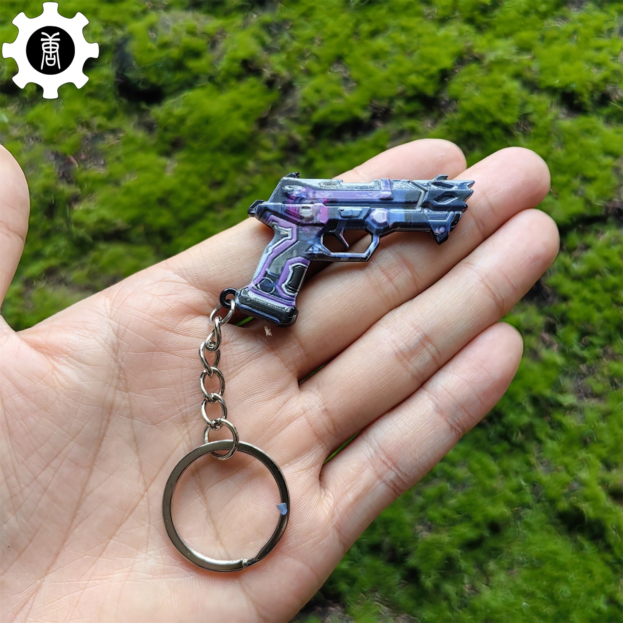 Mini Undercity Classic Gun Metal Keychain – Leones Marvelous Items