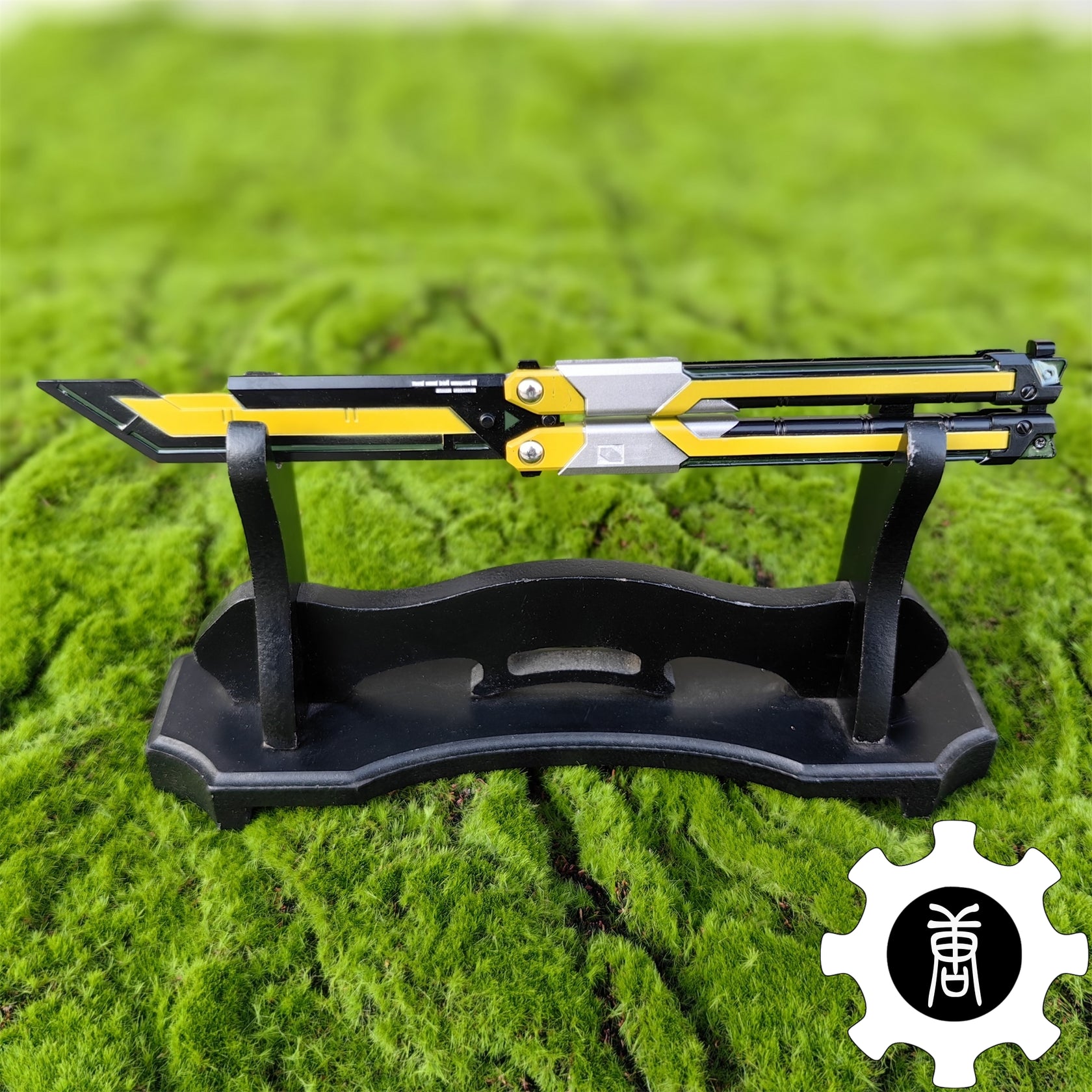 RGX Knife Metal Blunt Blade Butterfly Trainer Cosplay Prop Game Replica ...