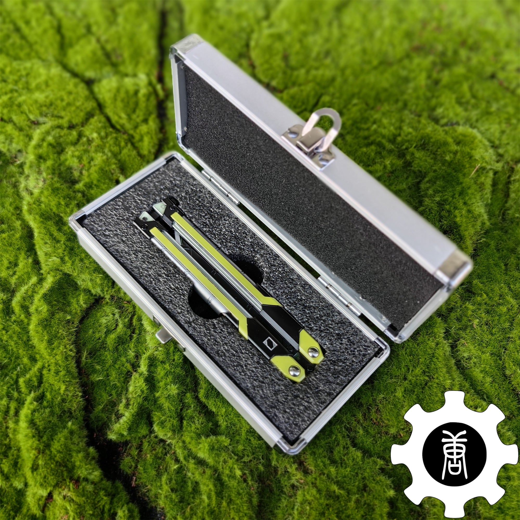 RGX Knife Metal Blunt Blade Butterfly Trainer Cosplay Prop Game Replica ...