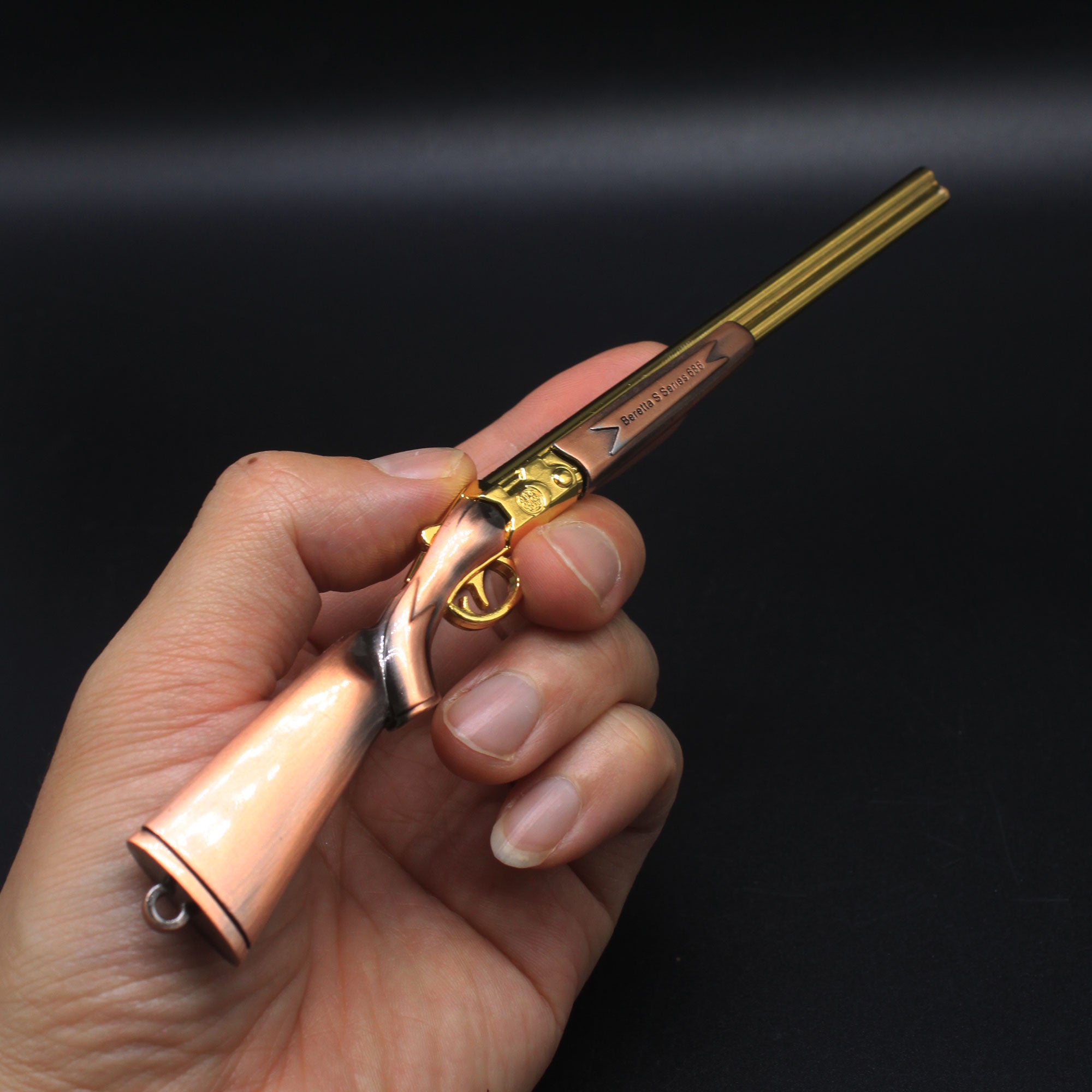 Miniature Metal S686 Double Barrel Shotgun 17CM/6.7" – Leones Marvelous ...