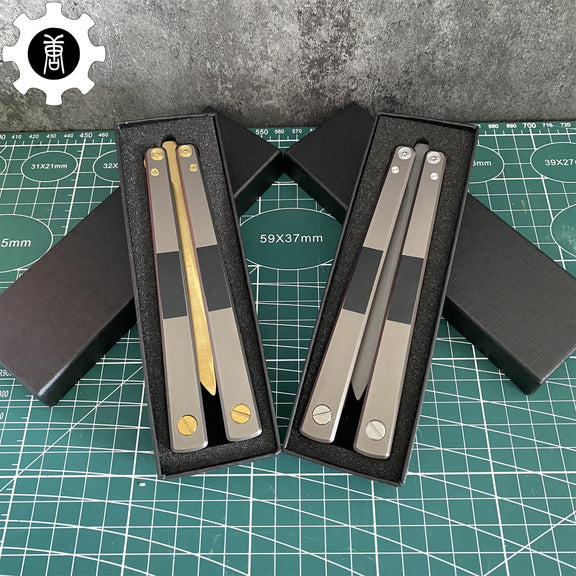 High-End TF2 Spy Knife Balisong Trainer – Leones Marvelous Items