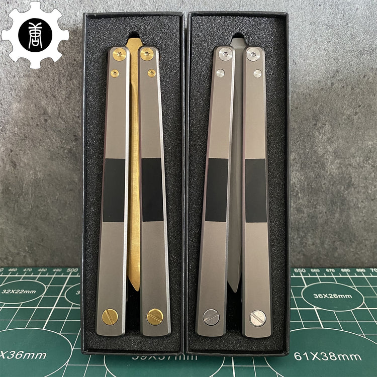 High-End TF2 Spy Knife Balisong Trainer – Leones Marvelous Items