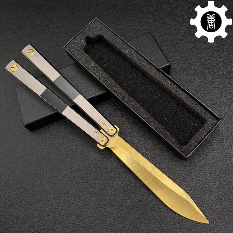 High-End TF2 Spy Knife Balisong Trainer – Leones Marvelous Items