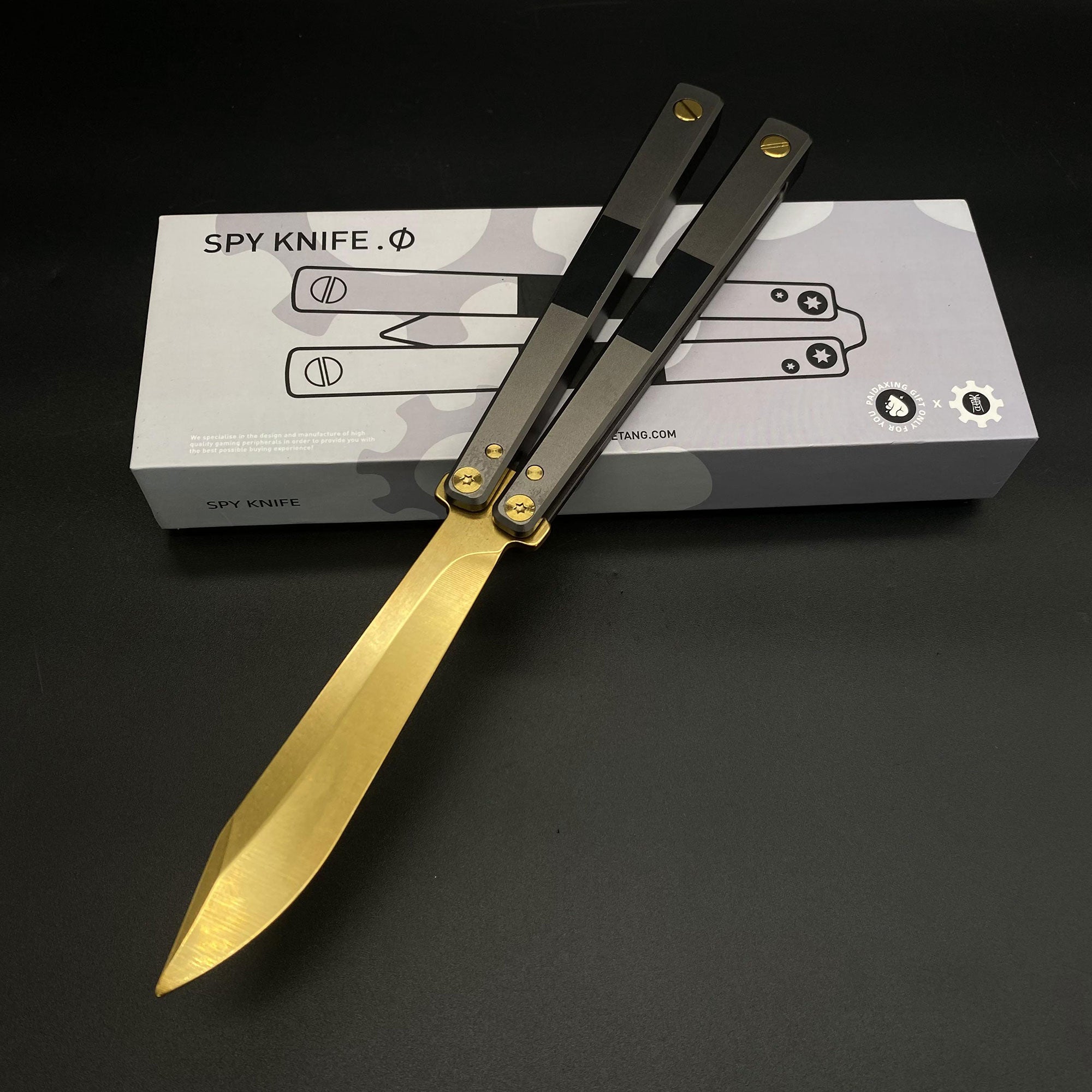High-End TF2 Spy Knife Balisong Trainer – Leones Marvelous Items