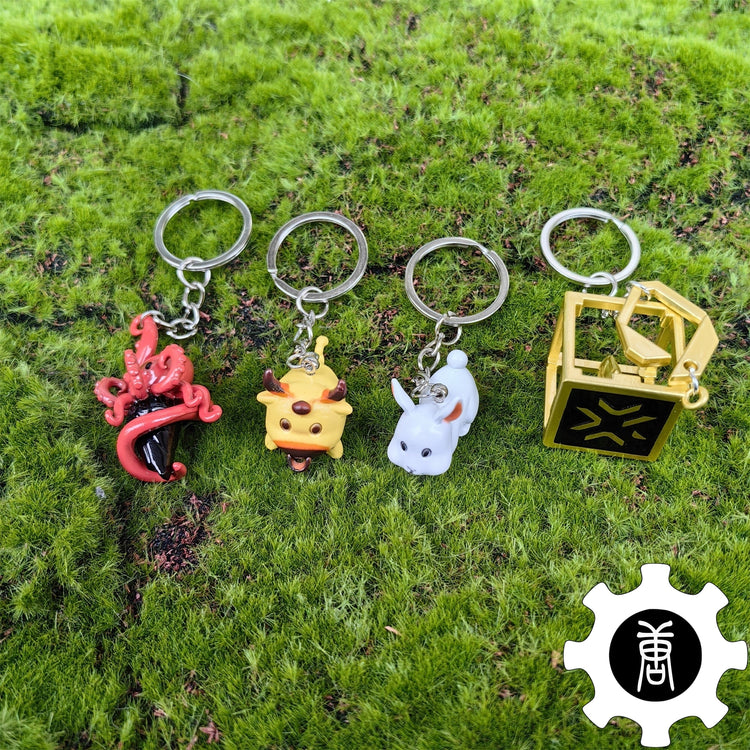 Val Gun Buddy Keychain Backpack Decor 4 In 1 Pack – Leones Marvelous Items