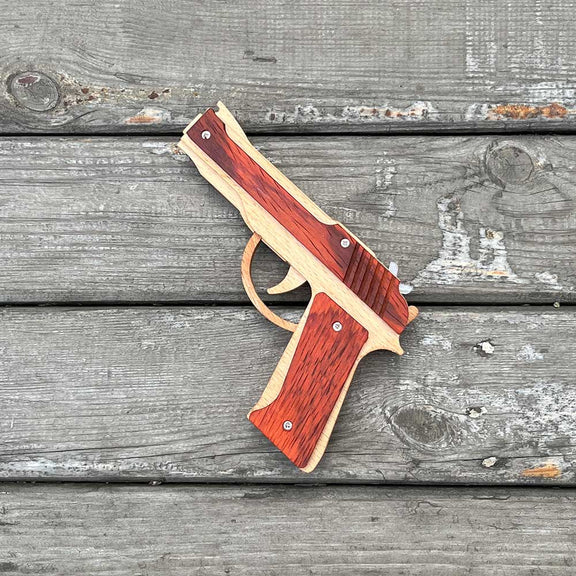 Wooden M9 Replica Rubber Band Gun – Leones Marvelous Items