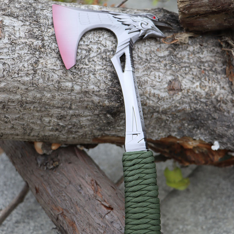 APEX 30CM Bloodhound Raven Bite Axe Metal Replica – Leones Marvelous Items