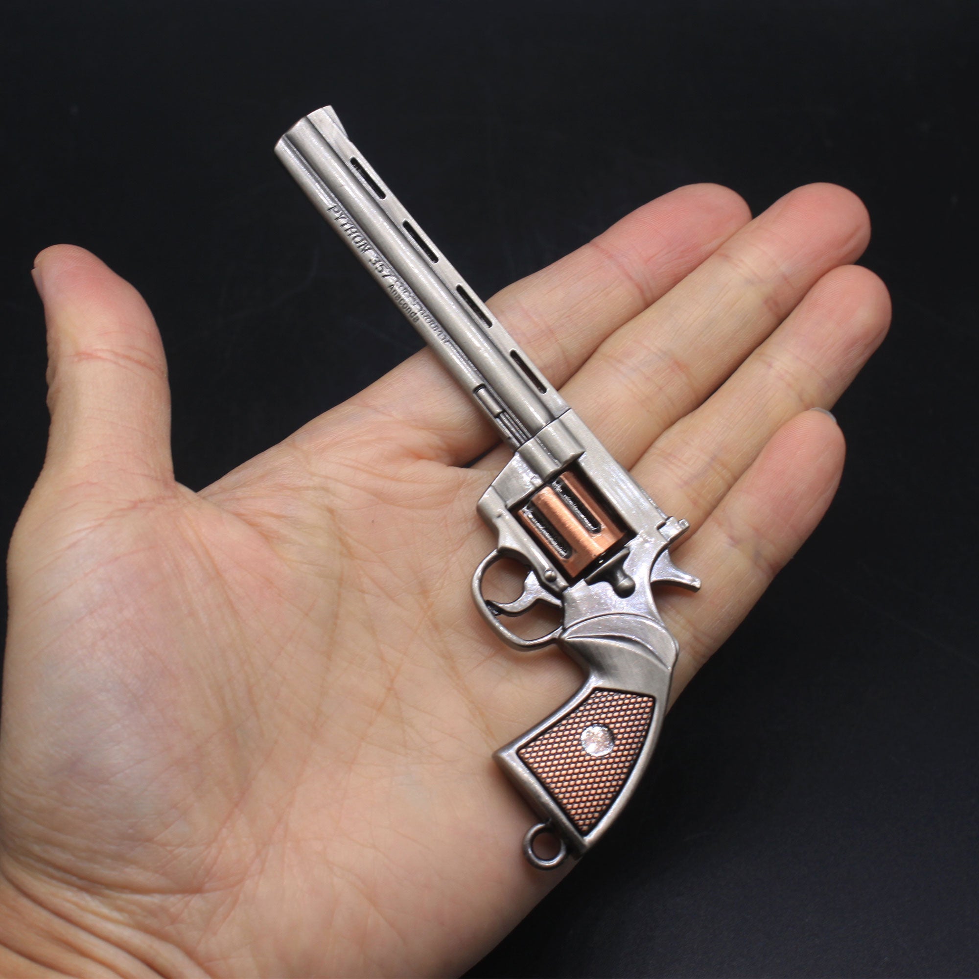 Colt 357 Miniature Metal Colt Revolver Pistol 12CM/4.7" – Leones ...