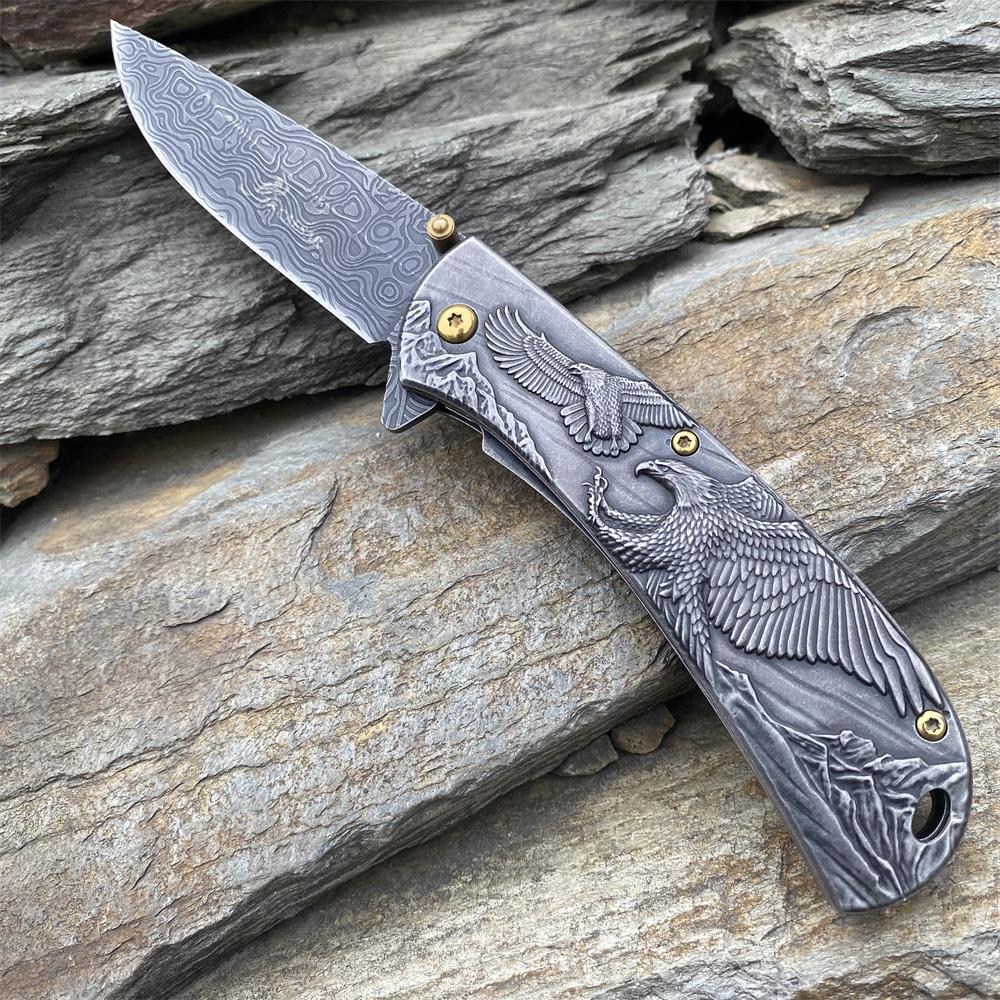 Flying Hawk Folding Knife – Leones Marvelous Items