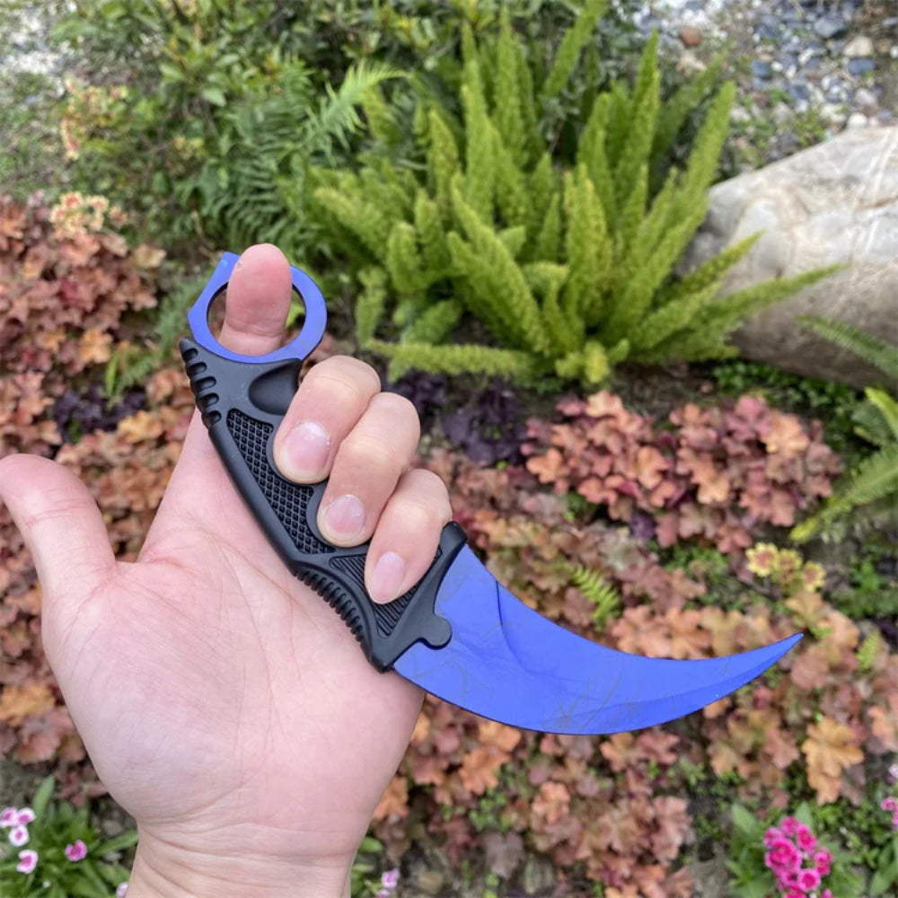 Global Offensive Game Balisong Karambit Blunt Blade Trainer Replica ...