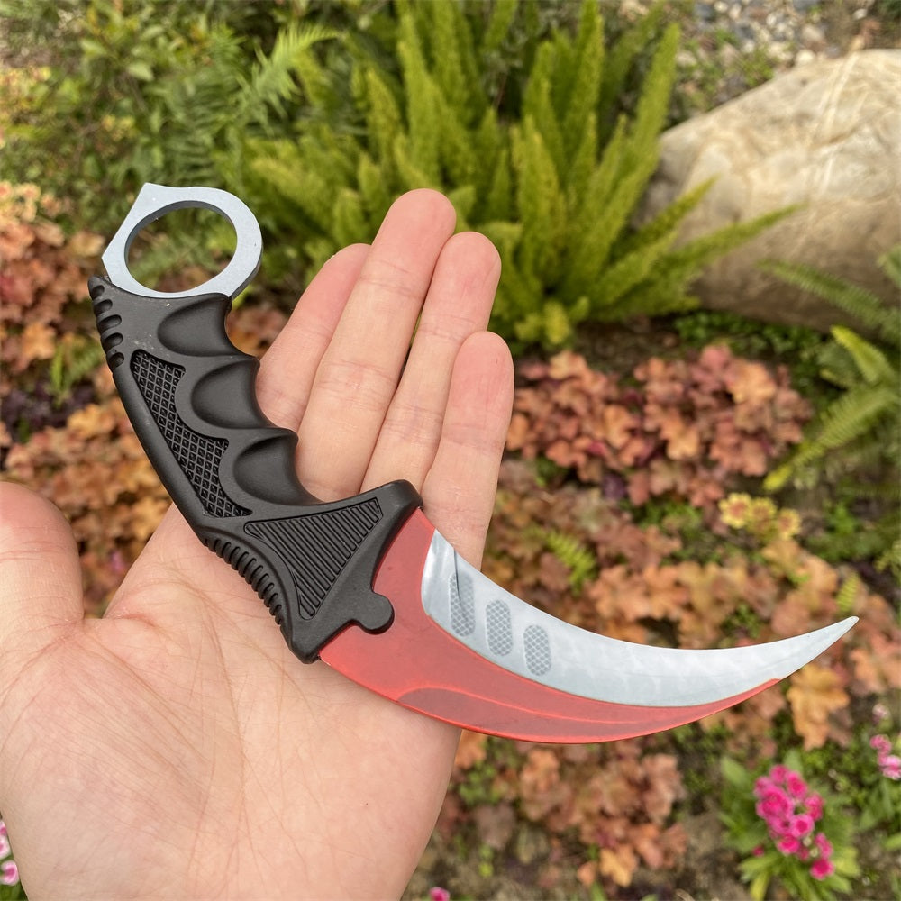 Global Offensive Game Balisong Karambit Blunt Blade Trainer Replica ...