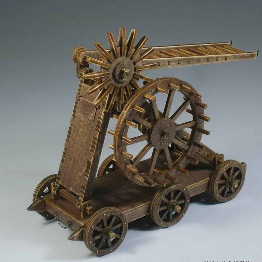 AM009 Scaling Ladder Military Wooden Model Kits For Adults – Leones ...